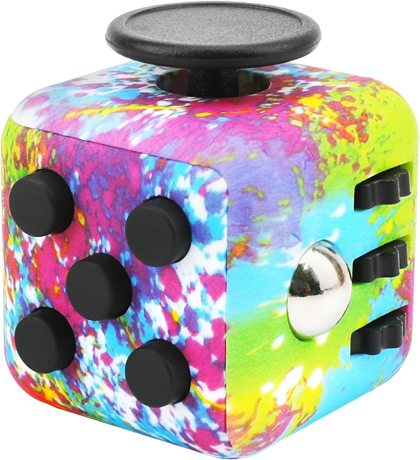 ZCOINS Fidget Cube with 6 Sides Stress Relief Fiddle Toys Autism ...