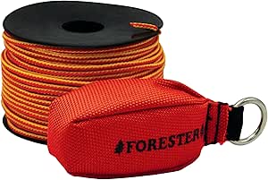 MGP SUPPLY Arborist Throw Line Kit - Ultra Slick 100% Polyester Rope ...