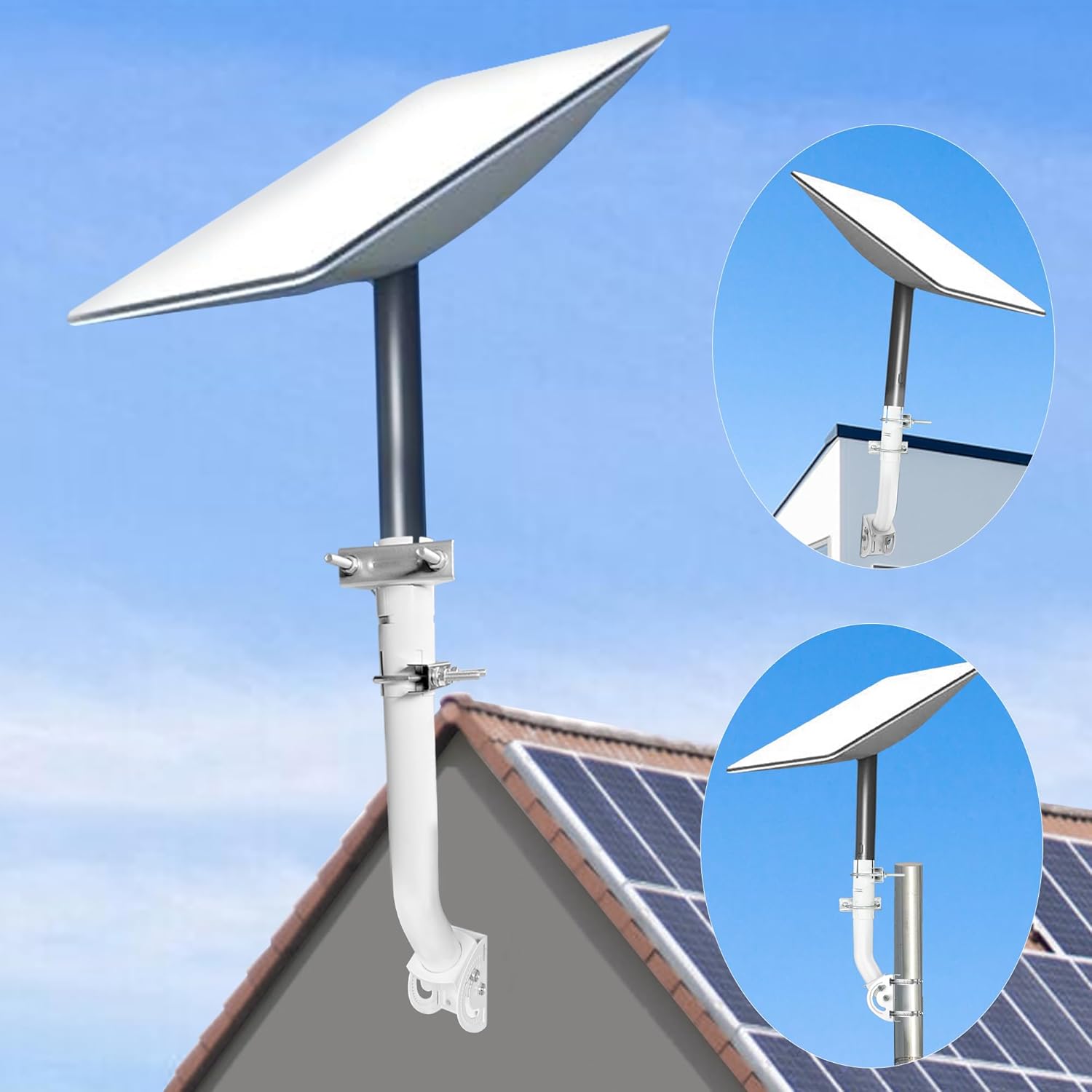 Amazon.com: Starlink Mount - J Pole Mounting Kit for Starlink Satellite ...