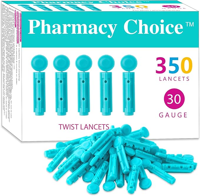 Amazon.com: Pharmacy Choice Blood Lancets,Twist Top Lancets for Lancing ...