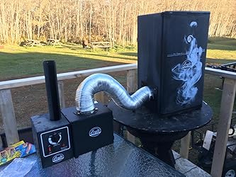 Bradley Smoker Cold Smoke Adapter with Aluminium Tube, Black : Amazon ...