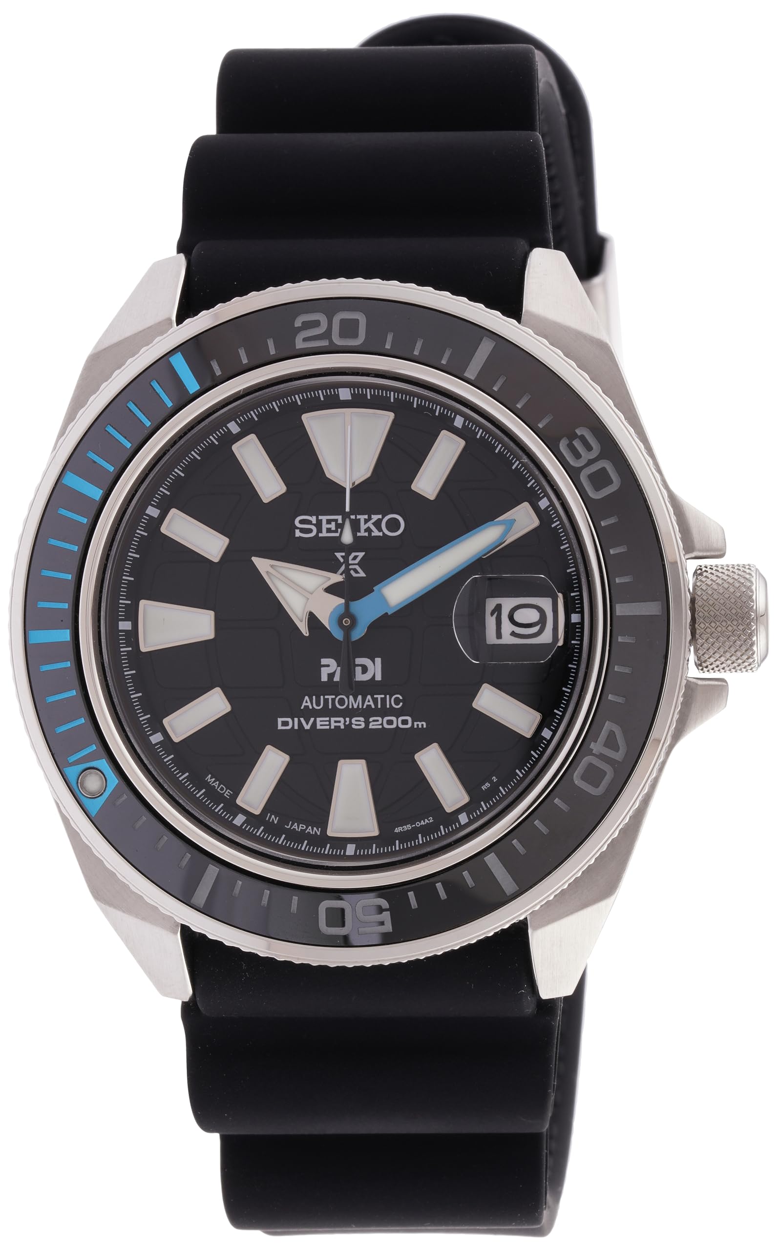 Seiko Prospex Special Edition Black Silicone Automatic Diver's Watch ...
