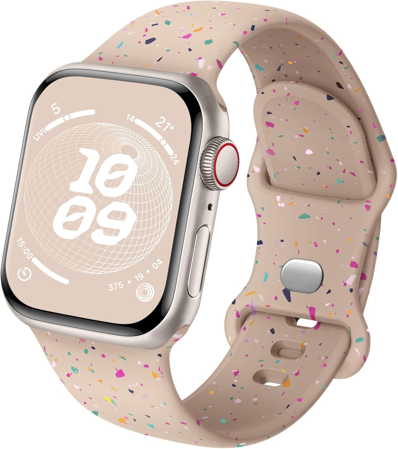 Joehwerr Sport Strap Compatible with Apple Watch Straps 40mm 41mm 38mm ...