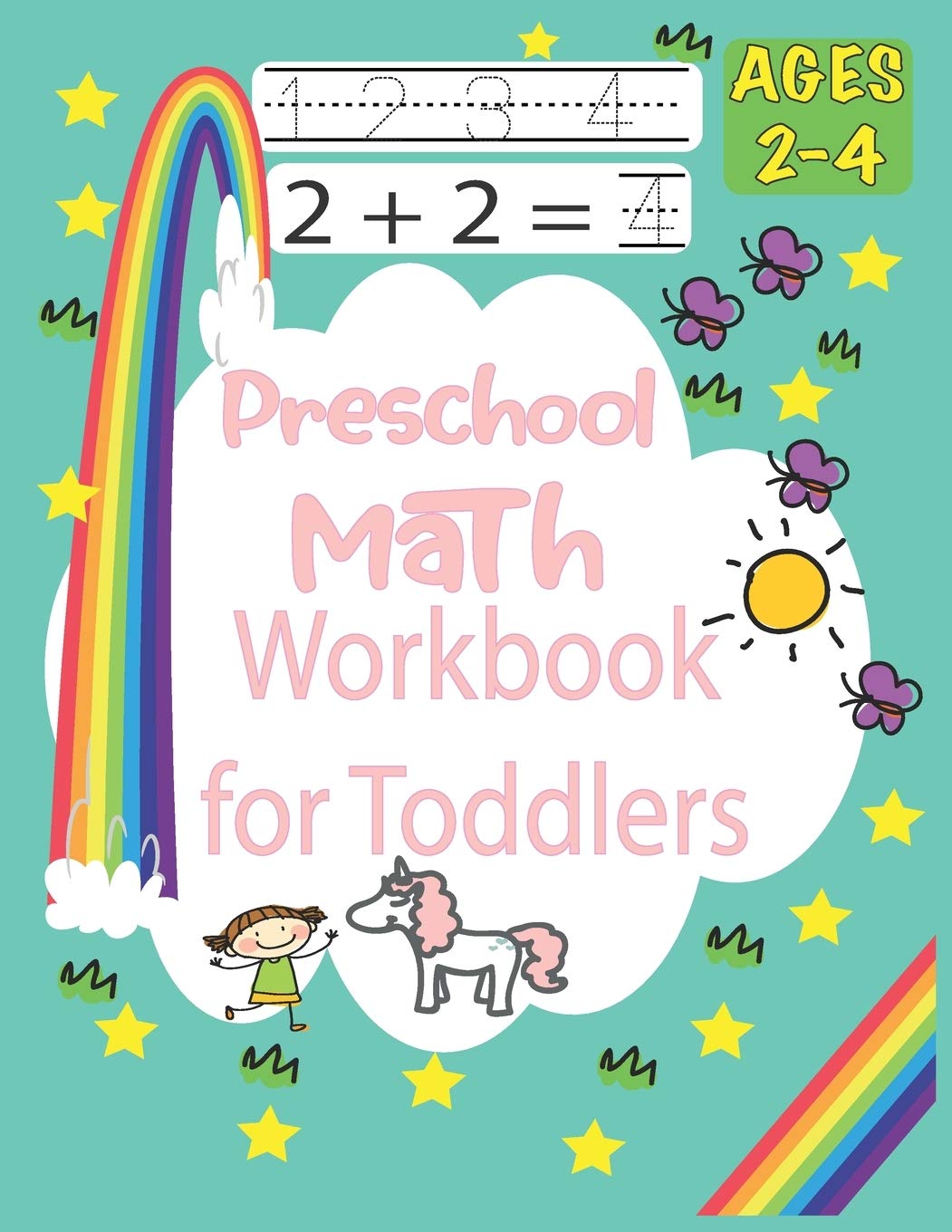 Amazon.com: Preschool Math Workbook for Toddlers Ages 2-4: Practice for ...