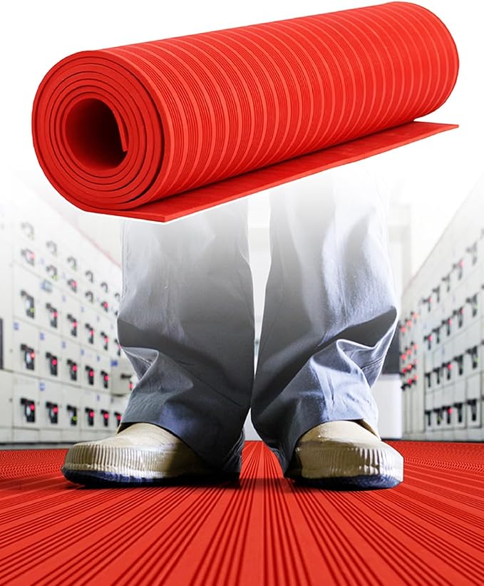 Dielectric, Non-Conductive, Insulating Switchboard Mat, High Voltage ...