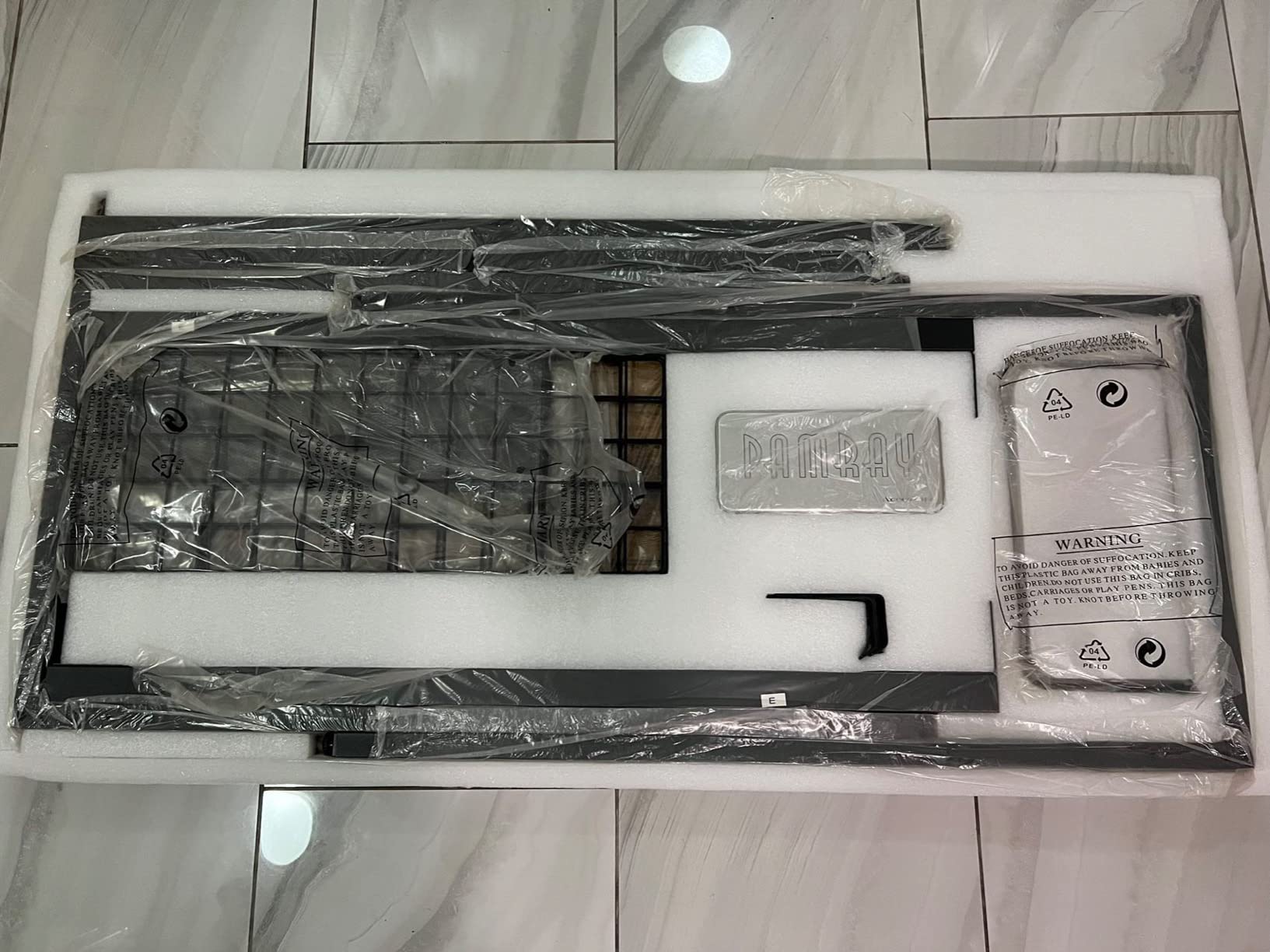 $13/mo - Finance Pamray 32'' Rounded Corner Home Office Desk with ...