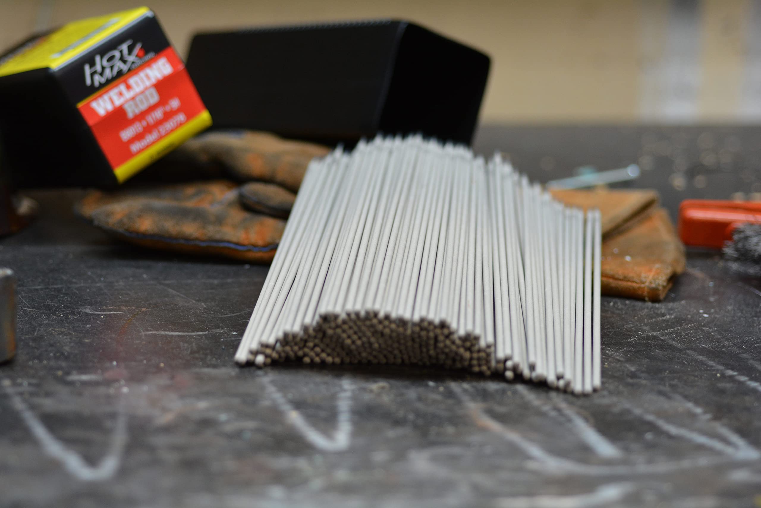 3/32" 6013 Hot Max 23078 E6013 Arc Welding Electrodes - 1/16-Inch 5-Lb ...