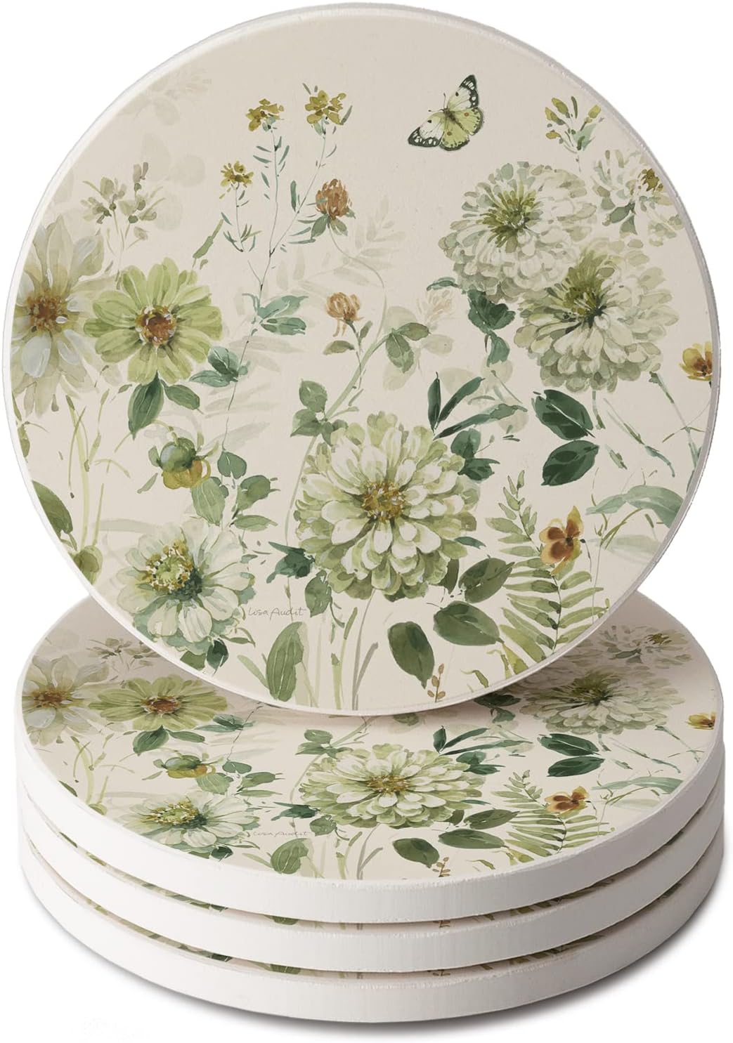 Amazon.com | Thirstystone Watercolor Snowman Multi-Image Absorbent ...