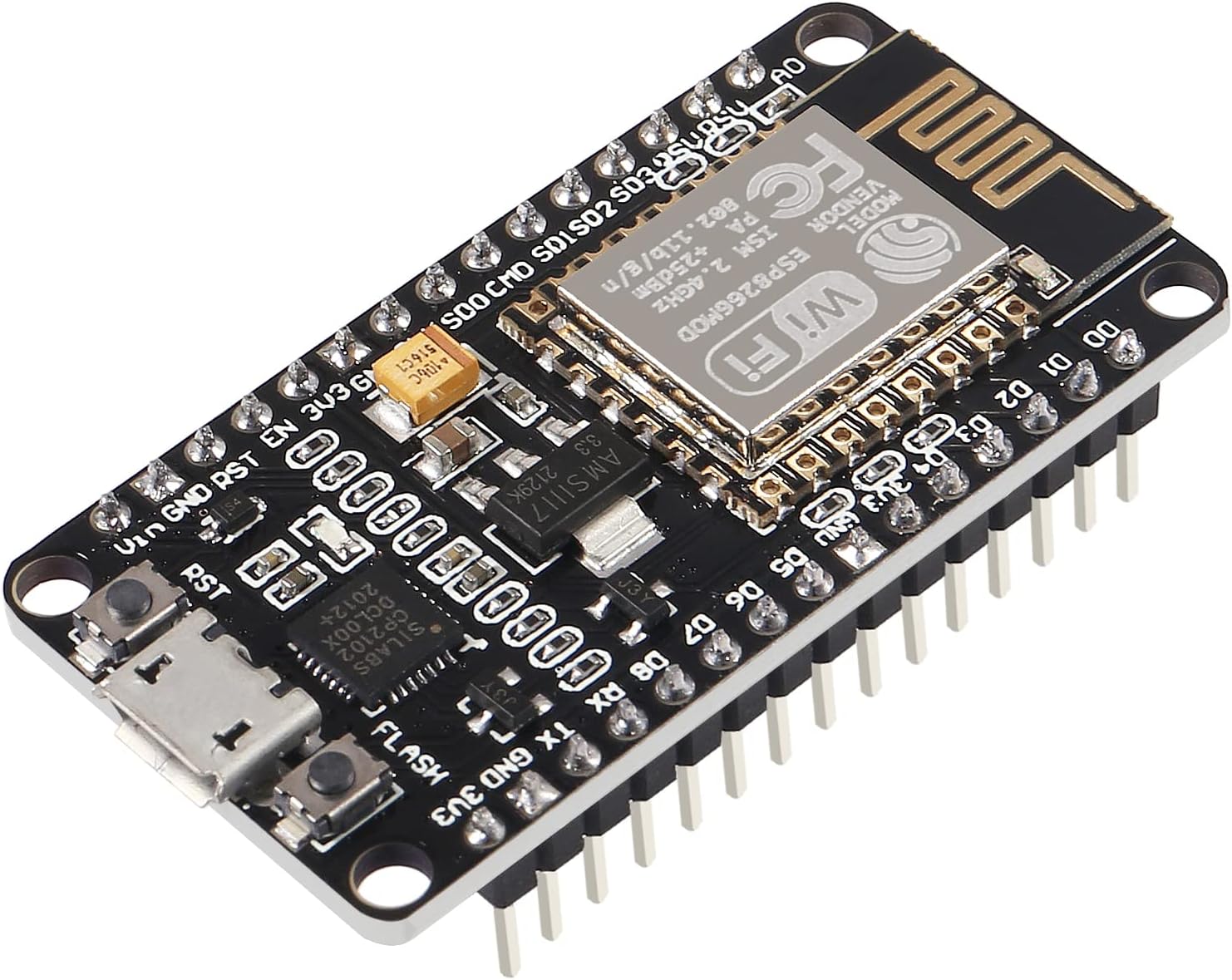 ESP8266 CP2102 ESP-12E Internet WiFi Development Board Open Source Serial Internet Wireless ...