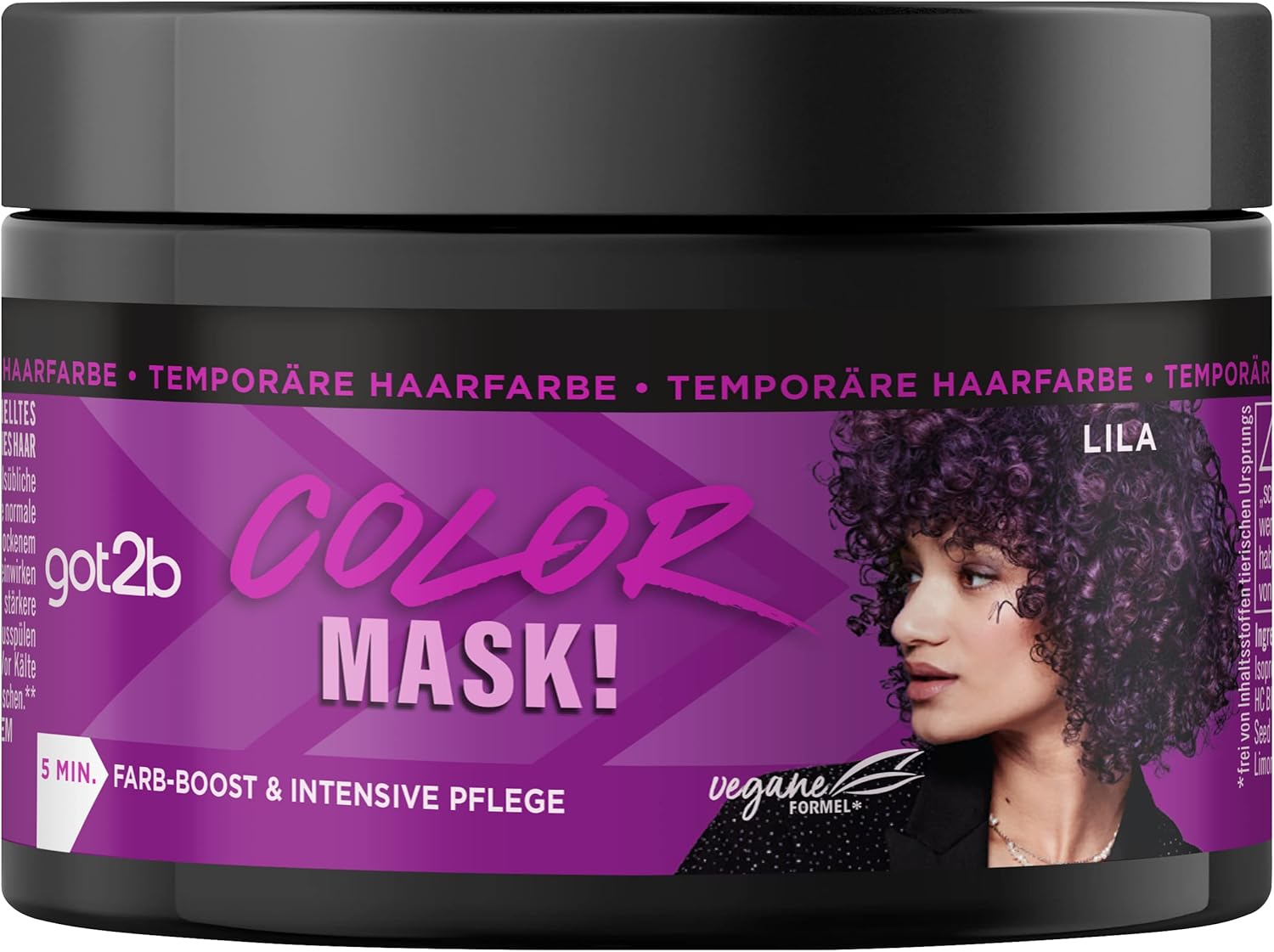 got2b Color Mask! Lila (150 ml), temporäre Haarfarbe für Farb-Boost ...