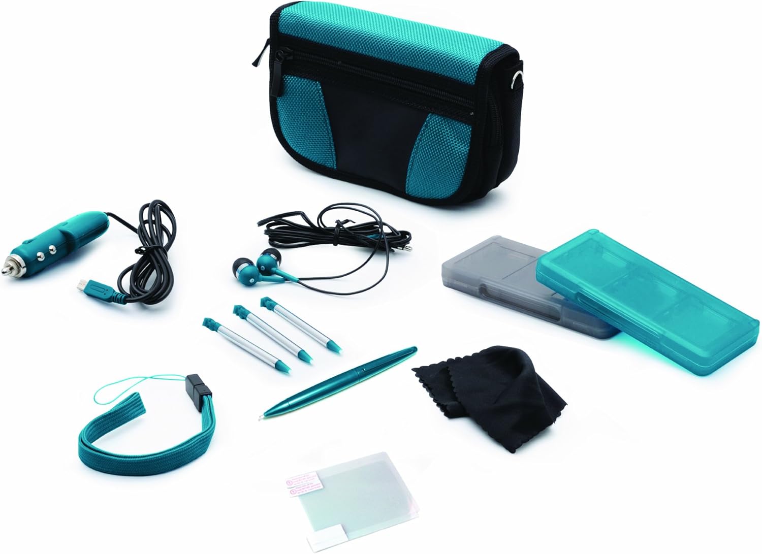 Aqua Blue Starter Kit For 3DS/Dsi - Nintendo DS Standard Edition ...