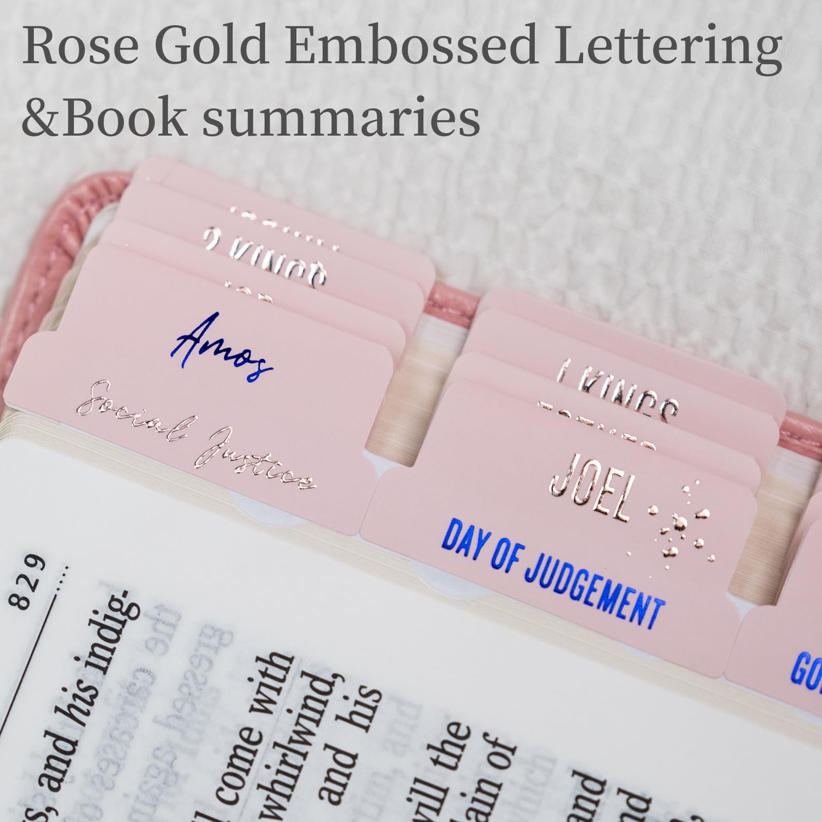 Snapklik.com : UPAFEXXI-Laminated Bible Tabs For Women And Men