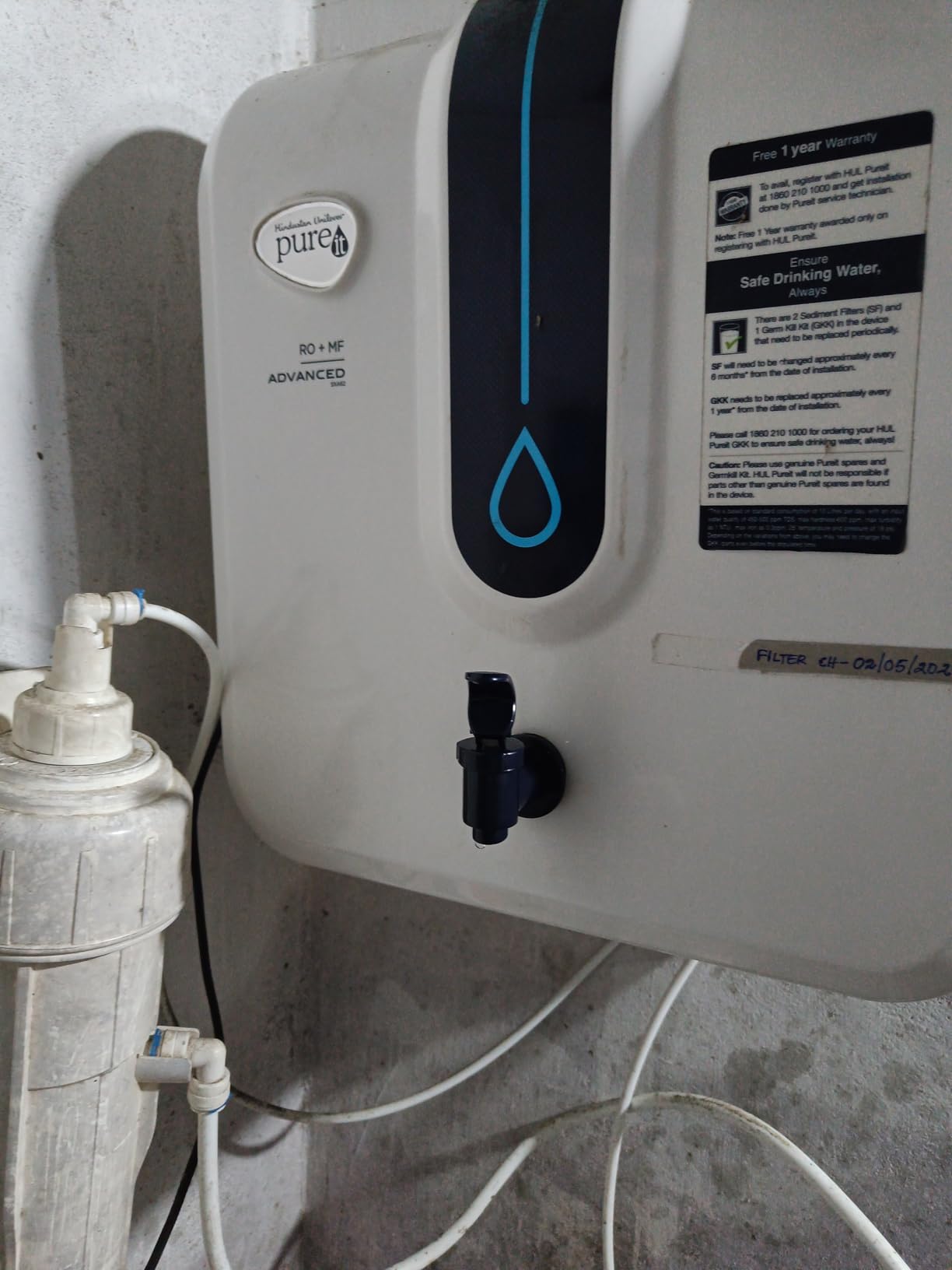 HUL Pureit Pureit Tap Assembly, Multicolour, Pack of 1 : Amazon.in ...