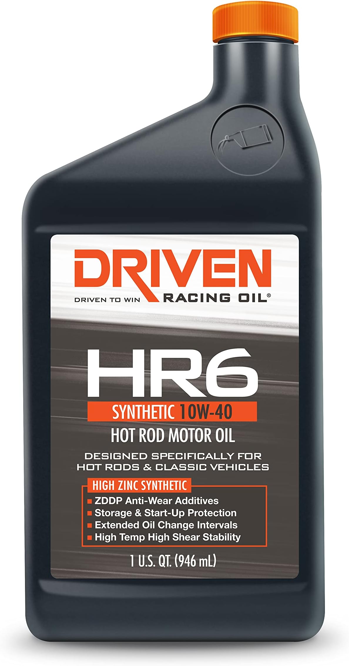 Amazon.com: Driven Racing Oil HR-5 Hot Rod Conventional 10w-40 Motor ...