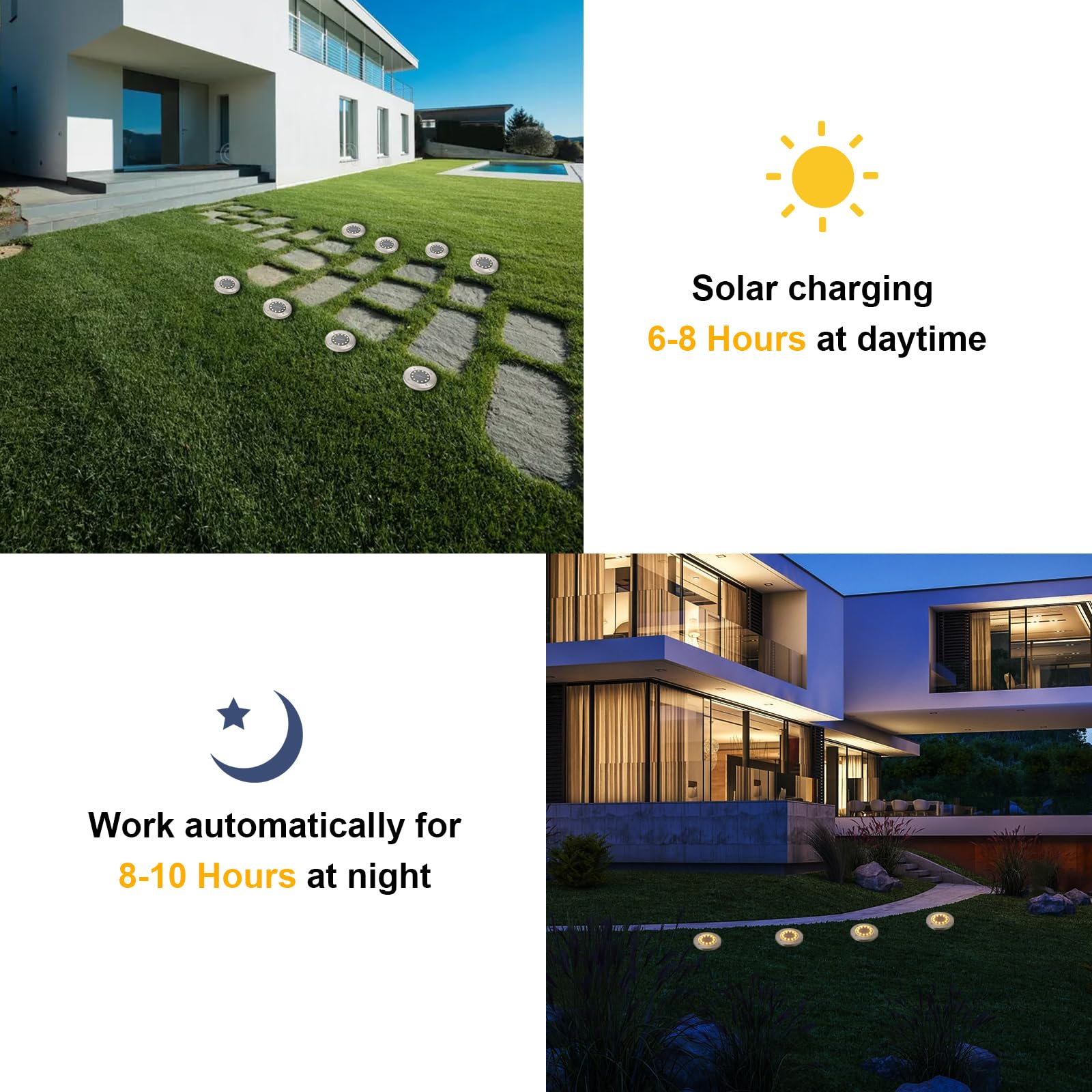 Design Solar Led Ground Lights UFO Design Solar Garden Light