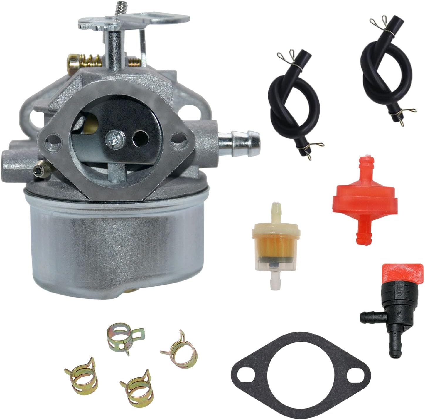 Amazon.com: 640054 Carburetor for Tecumseh HMSK80 HMSK90 8hp 9hp 10hp ...