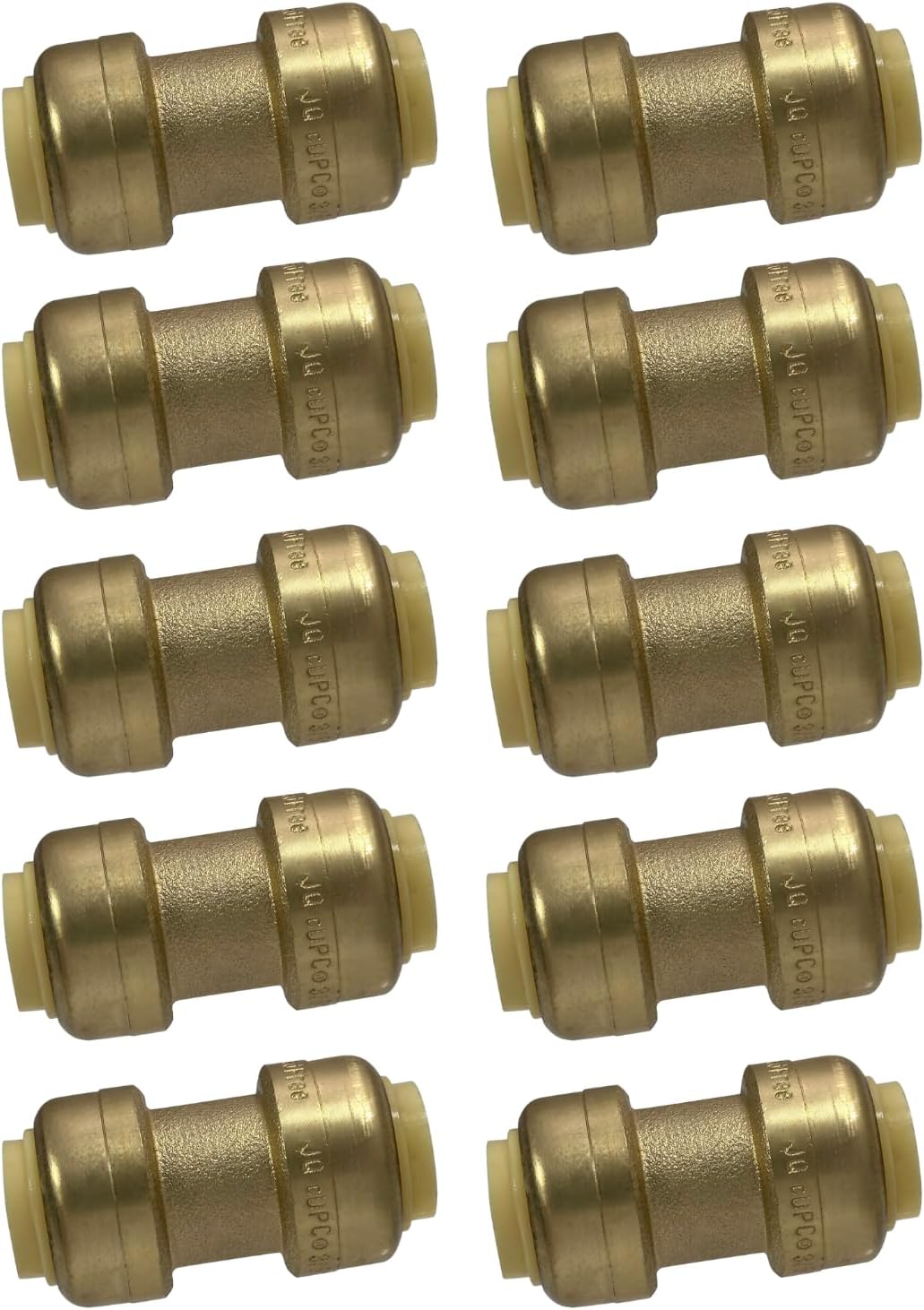 Amazon.com: 10 Pcs. XFITTING 3/8" Push Fit Coupling : Industrial ...