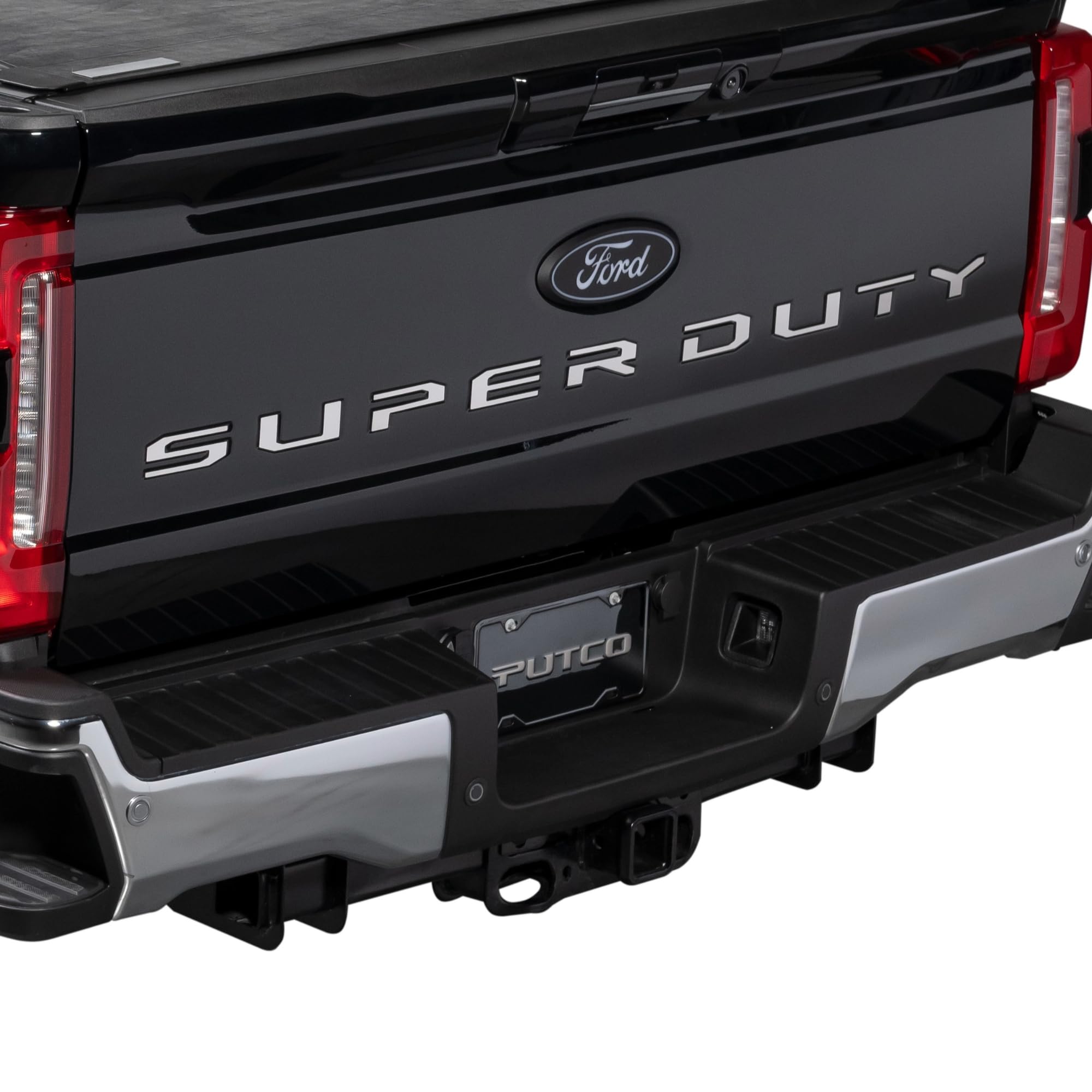 Amazon.com: Putco Ford Super Duty Tailgate Lettering Kit - Stainless ...