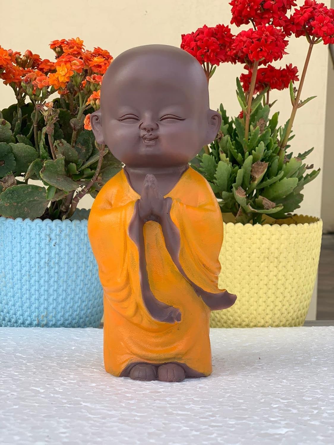 Buy FAIRY FIRST Namaste Baby Monk for Home Decor & Office Decor | Monk ...