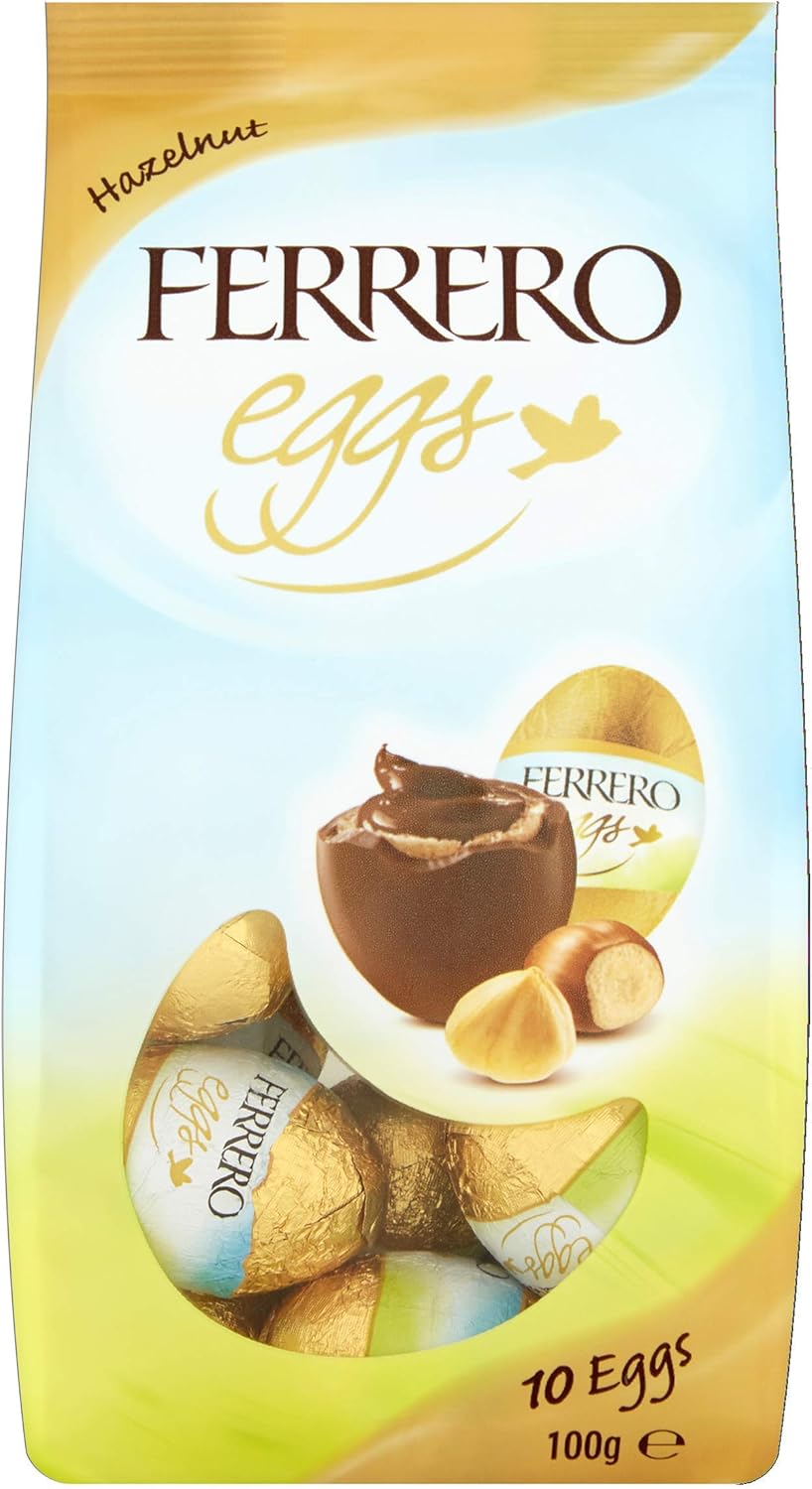 Ferrero Collection Hazelnut Crispy Eggs, Mini Chocolate Gift, Milk ...