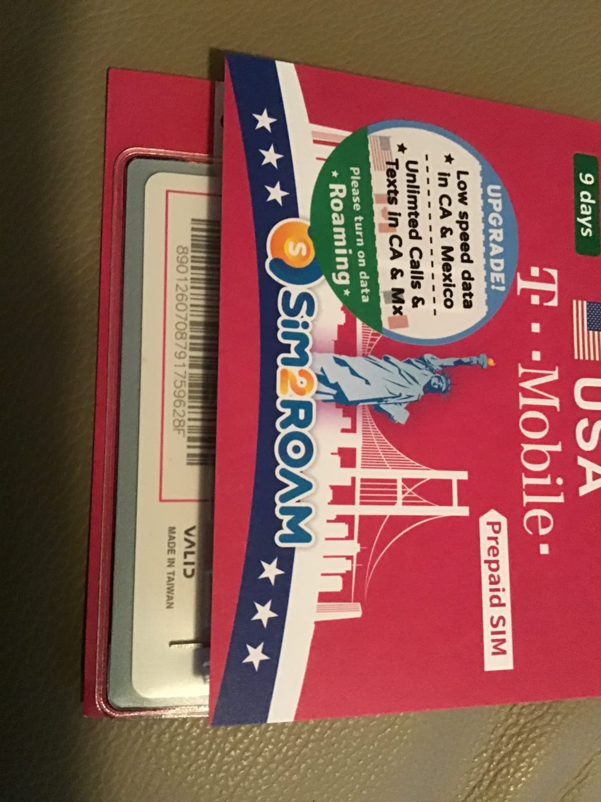 T Mobile SIM USA SIM Card 6 Days Unlimited Data/Calls/Texts, High Speed ...