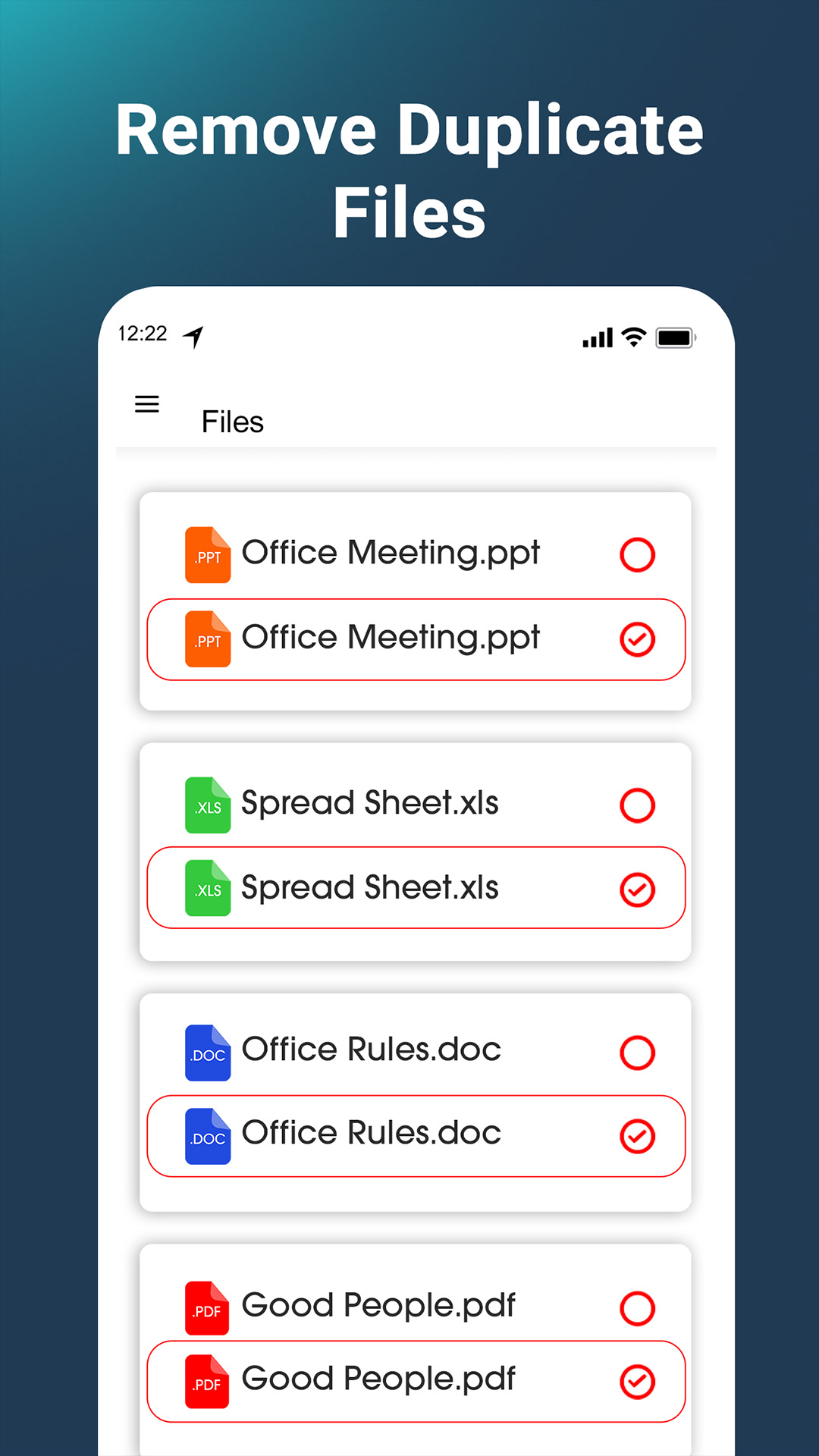Duplicate file remover-Cleaner-Amazonアプリストアのアプリ