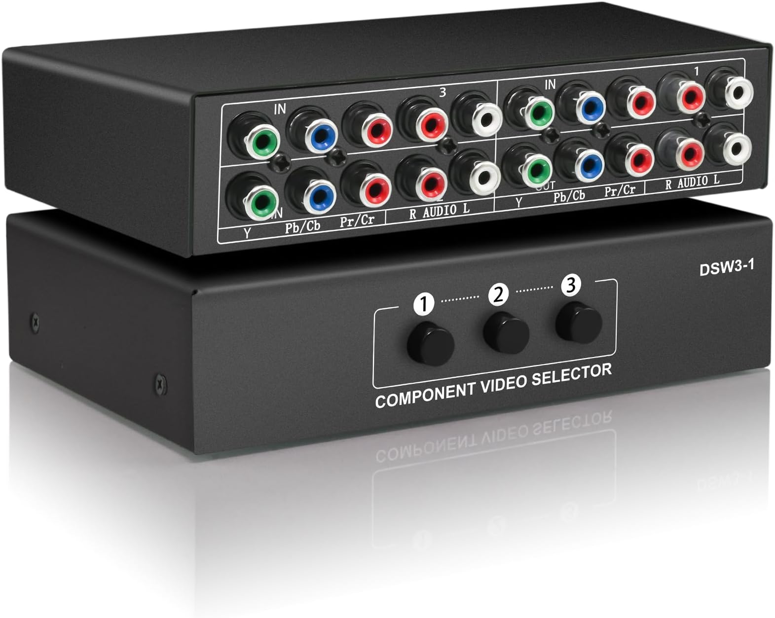 Amazon.com: axGear AV Switch Box Composite Selector 8 Port RCA Audio ...