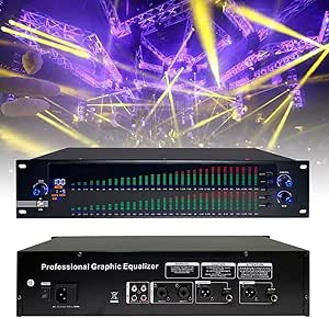 Amazon.co.jp: Graphic Equalizer, 31 Band Dual Channel Stereo Audio ...