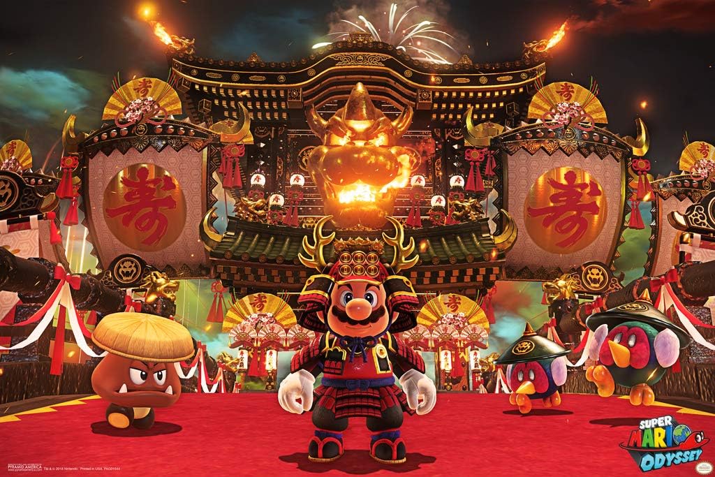 Amazon.de: Pyramid America Super Mario Odyssey Shinto Shrine Nintendo ...