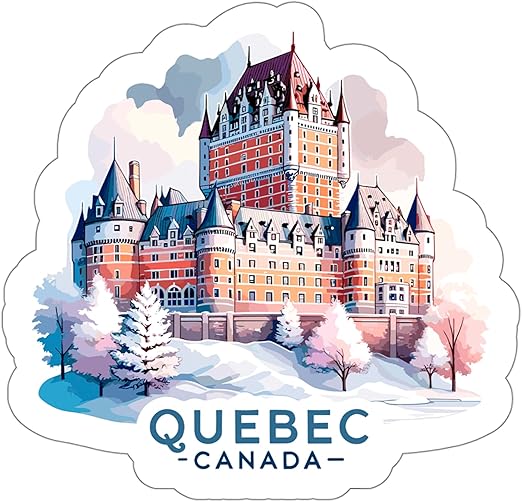 Amazon.com: Quebec Province Canada Sticker Travel Outdoors Decal Vinyl ...
