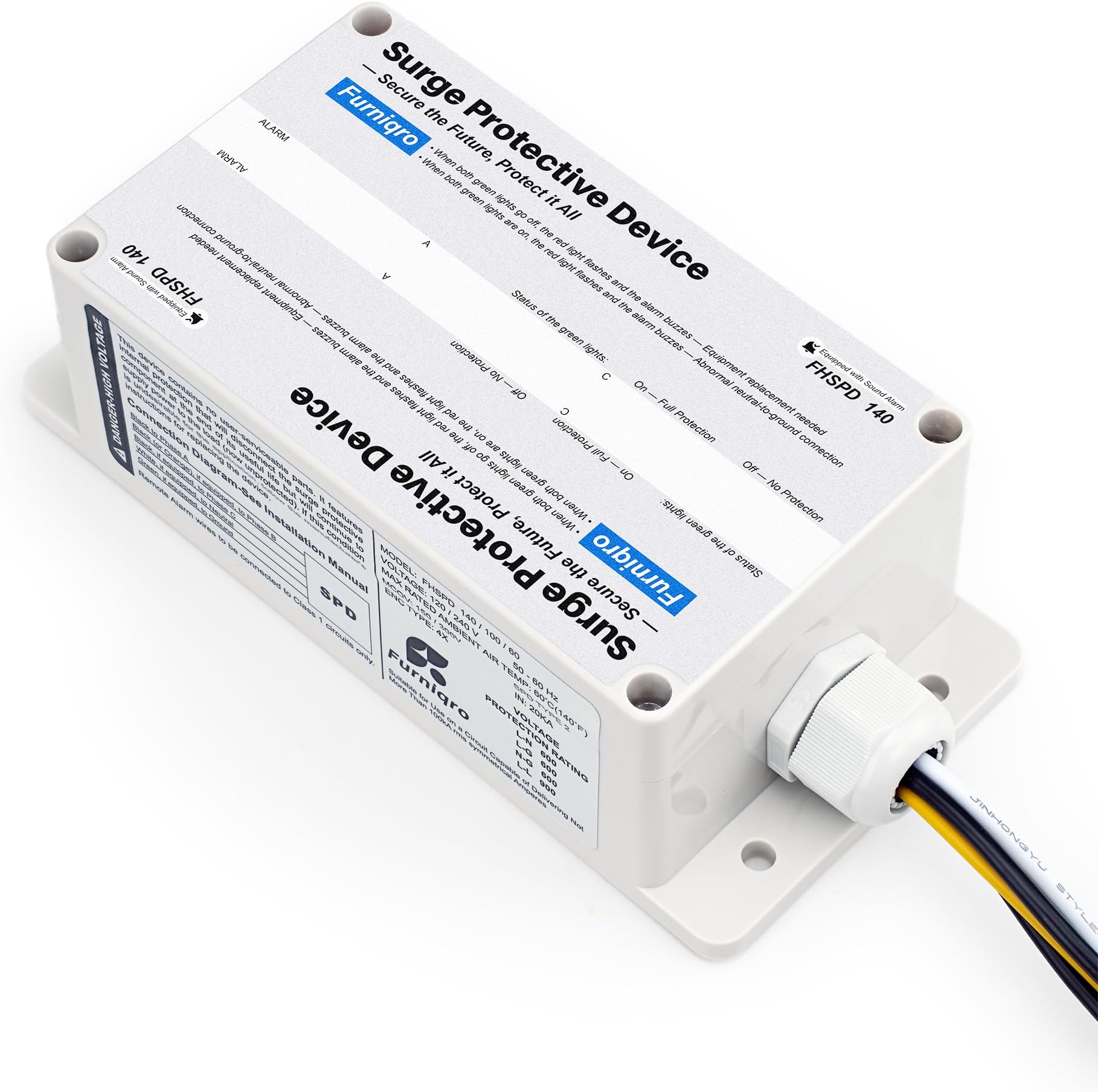Amazon.com: SIEMENS BOLTSHIELD Plug-in Surge Protection Device 2-Pole ...