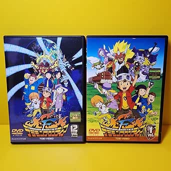 Amazon.co.jp: ※ Case replaced Digimon Frontier DVD 12 volume set ...