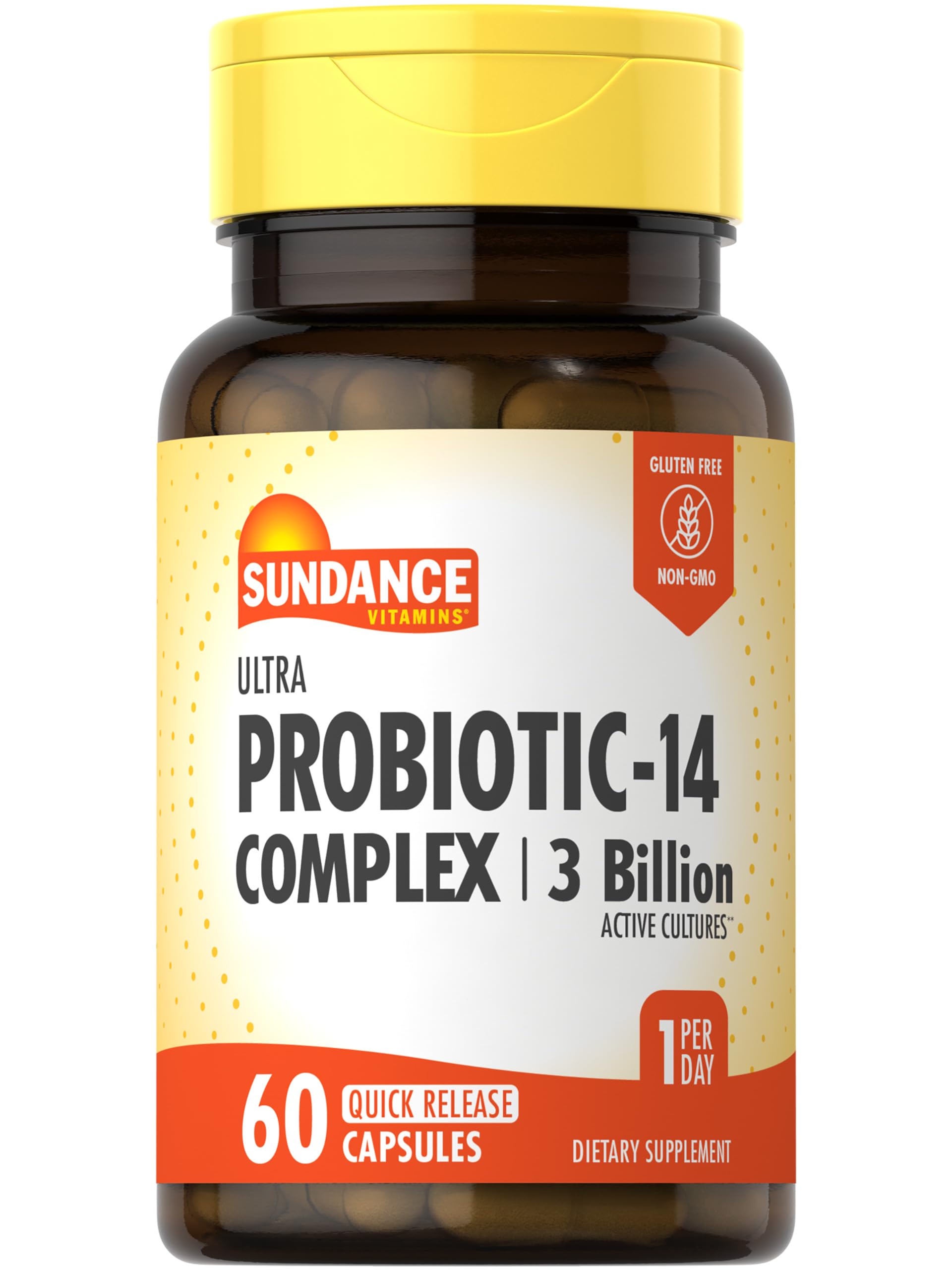 Amazon.com: Sundance Probiotic-14 Complex | 3 Billion Active Cultures ...
