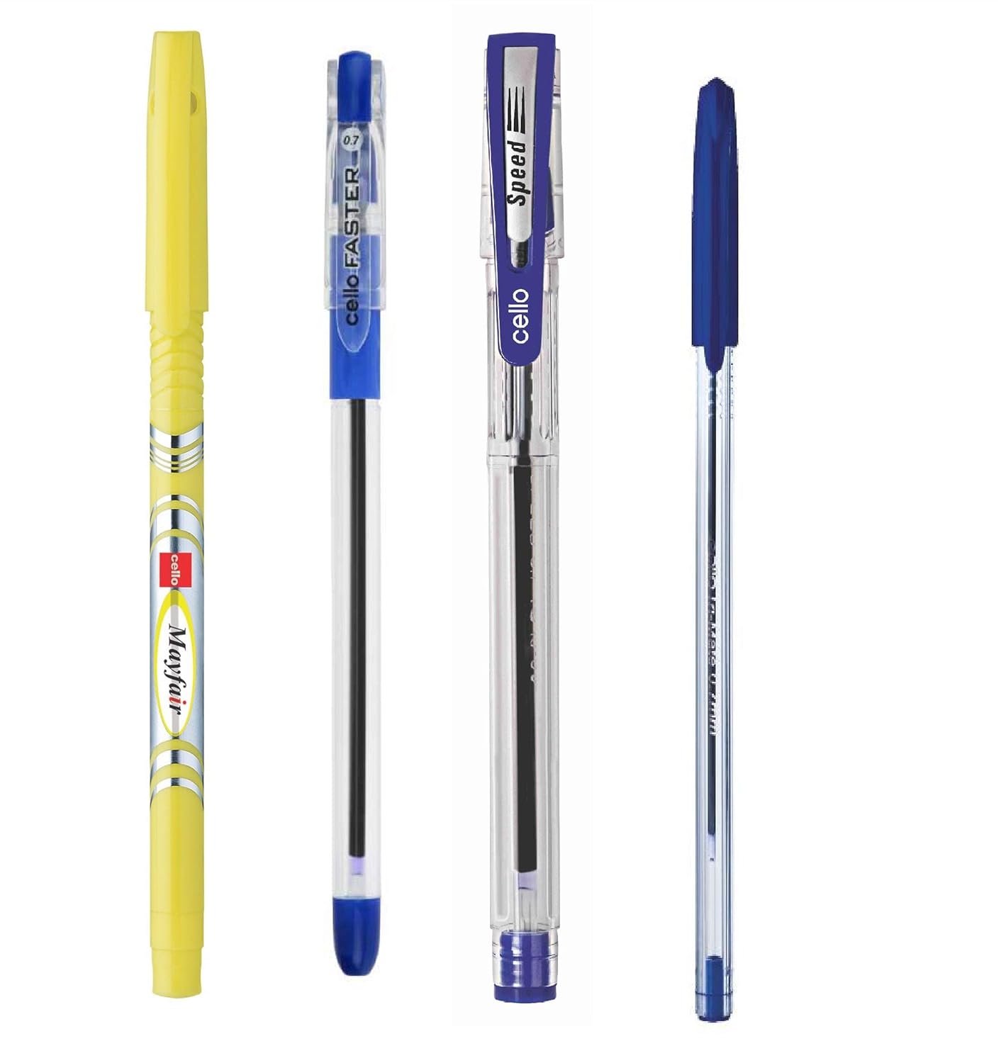 Cello Mayfair/Trimate/FasterGrip/Speed Hanger Pack - Count of 40 (Blue ...