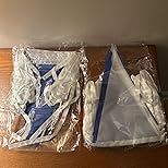 Amazon.com: LoveVC 100 Feet Blue White Pennant Banner Flags String ...