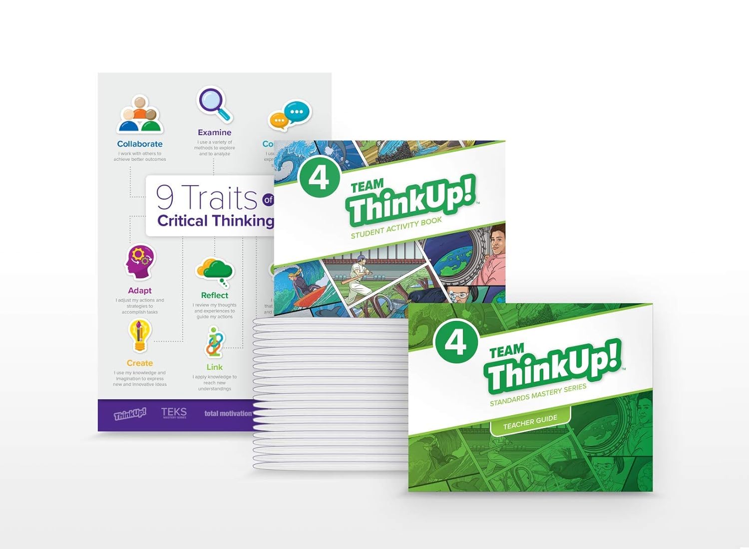 Team ThinkUp! Classpack and Poster for Grade Level 4: Mentoring Minds ...