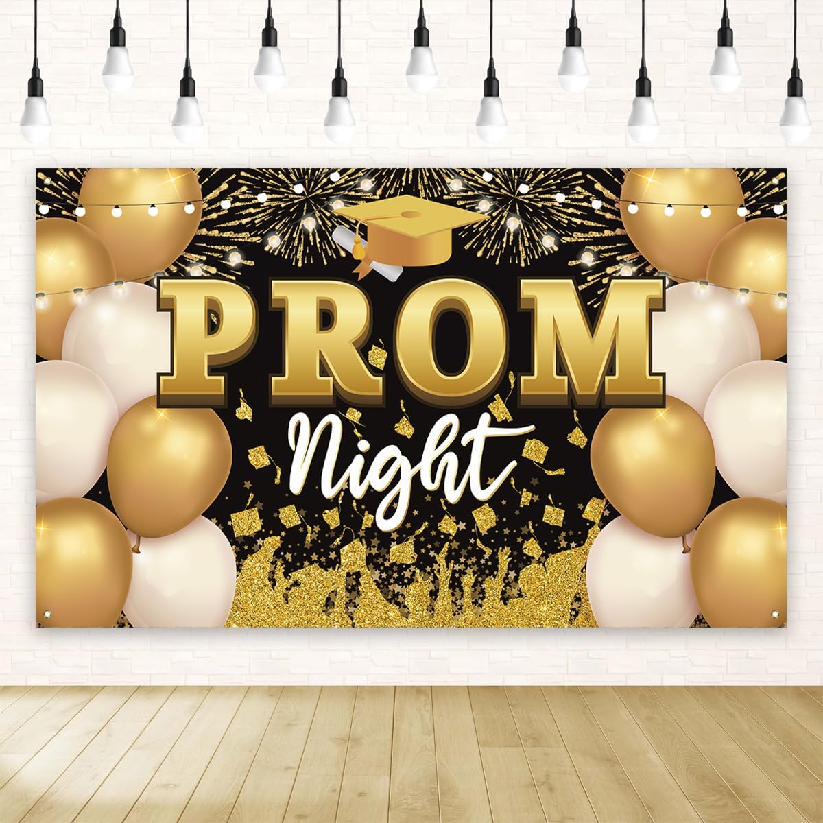 Amazon.com : Prom Decorations Graduation Backdrop for Photography ...