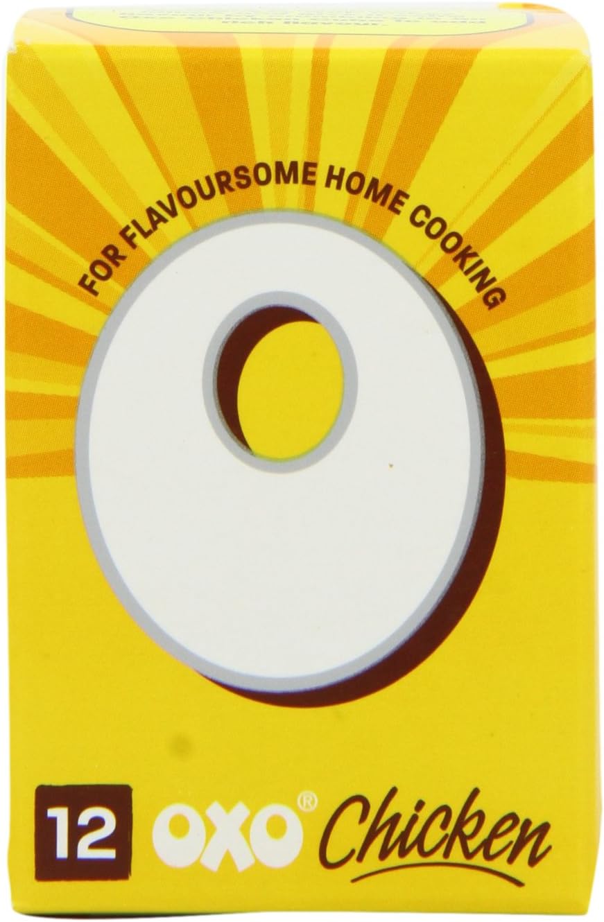 OXO 12 Chicken Stock Cubes, 71 g (Pack of 24) : Amazon.co.uk: Grocery