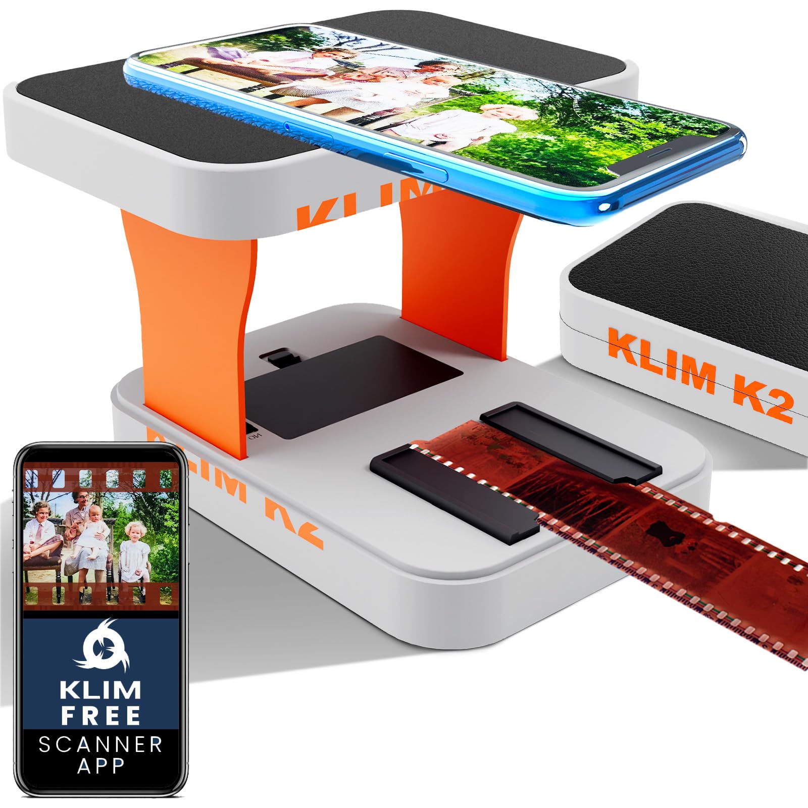 Photo Negative Scanner KLIM K2 Mobile Film Scanner For 35mm Film ...