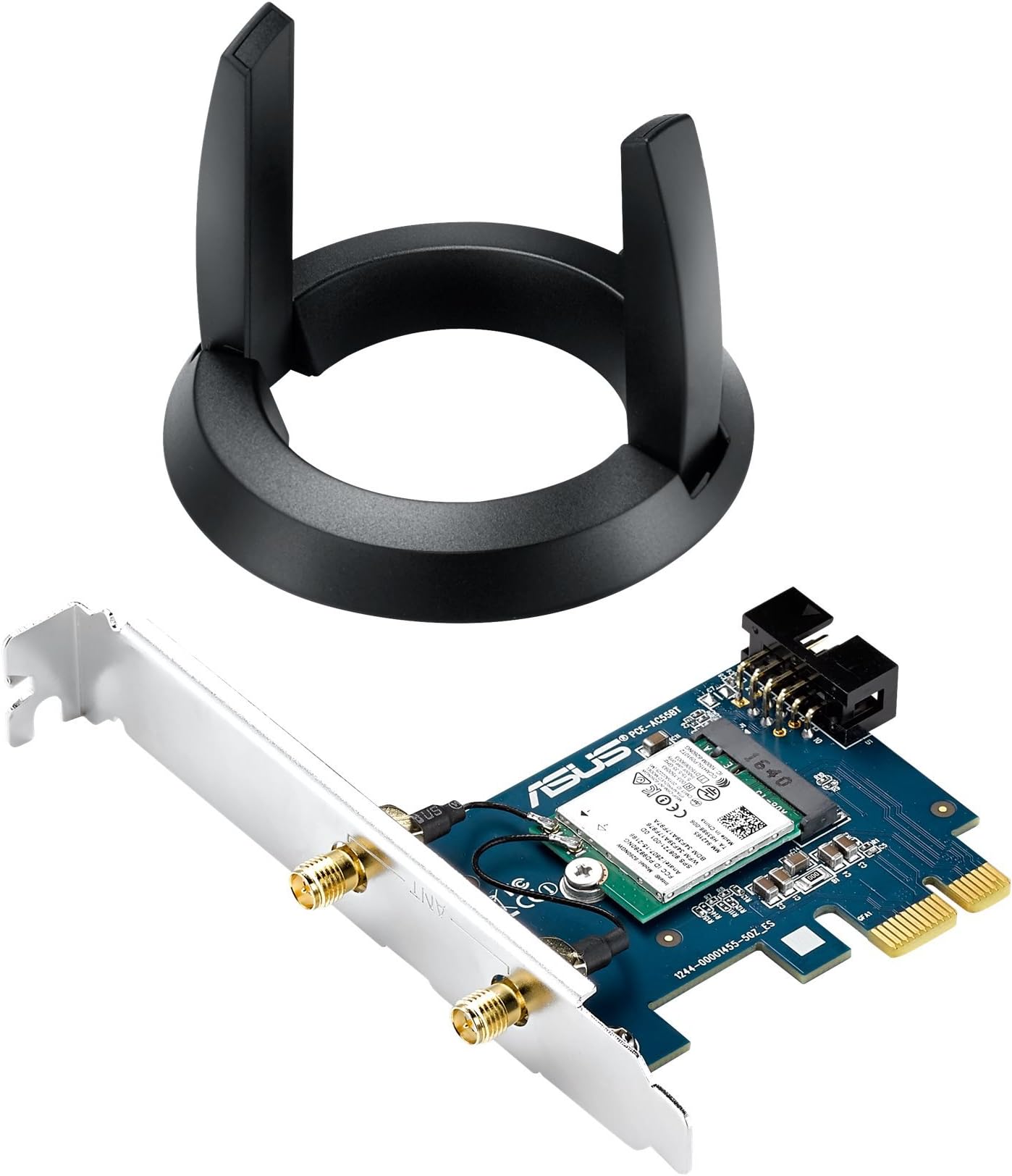 Amazon.com: ASUS PCE-AC55BT B1 AC1200 Wireless Bluetooth 4.2 PCIe/Mpcie ...