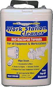 Amazon.com: WorkStation Cleaner Oval Pop-Up pocket-sized dispenser Anti ...