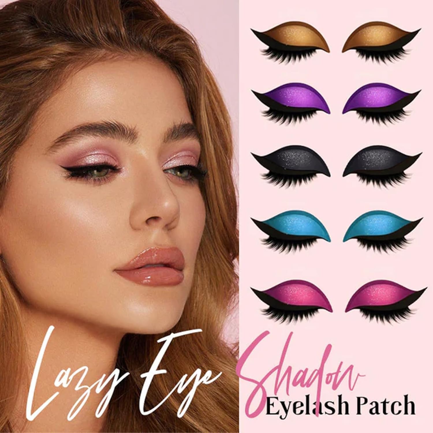 Snapklik.com : Lazy Eye Shadow Eyelash Patch, Eyelash Stickers ...