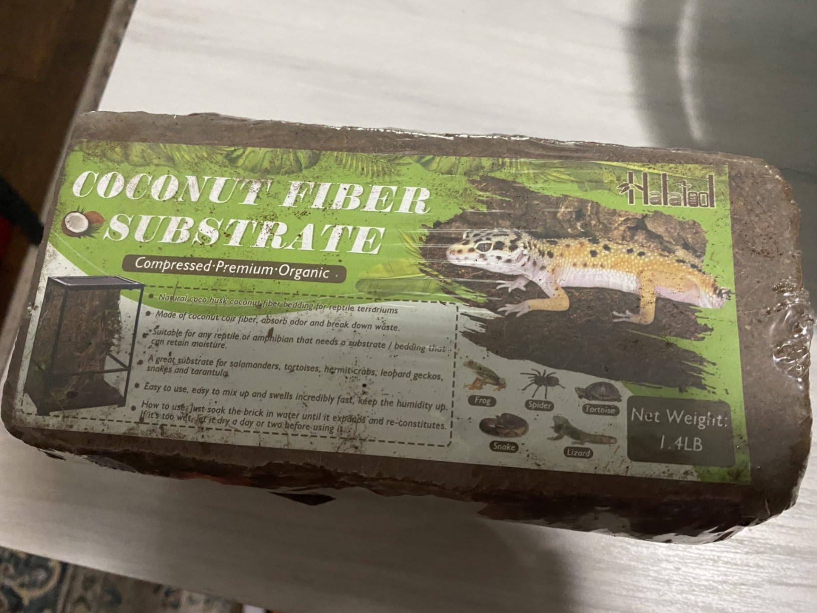 $3/mo - Finance Halatool 2Pack Organic Coco Coir Substrate for Reptiles ...