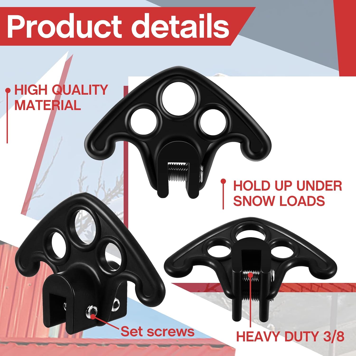 Taiyin Snow Guards for Metal Roofs Plastic Roof Ice Nepal | Ubuy