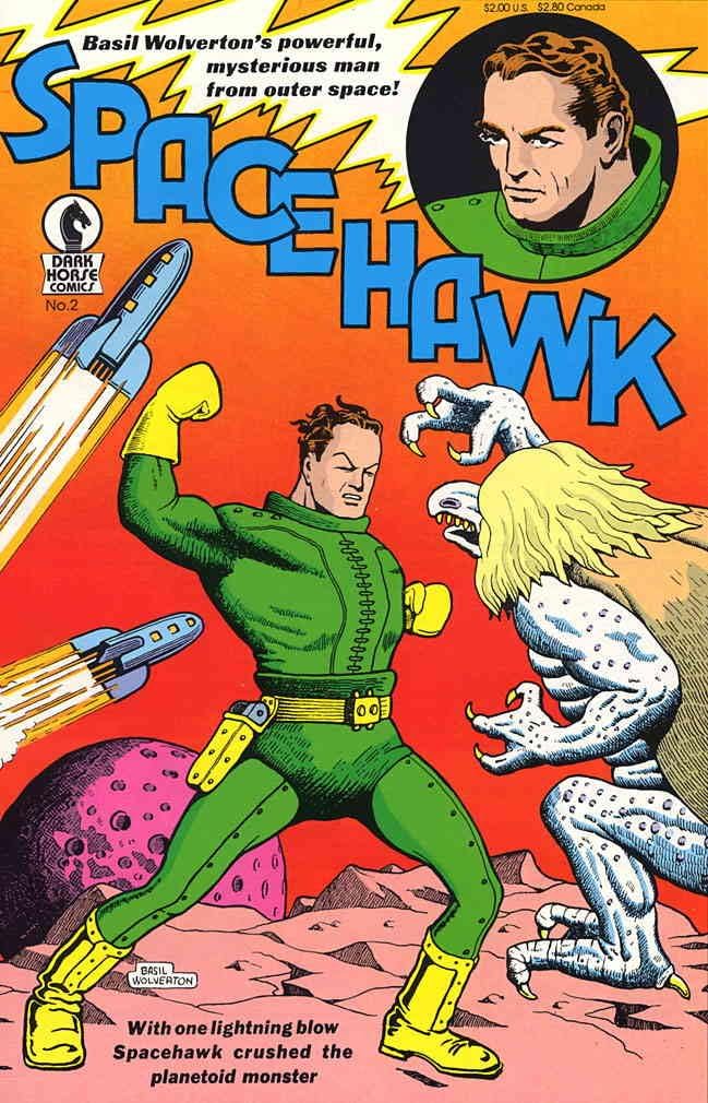 Amazon.com: Spacehawk #2 VF ; Dark Horse comic book | Basil Wolverton ...