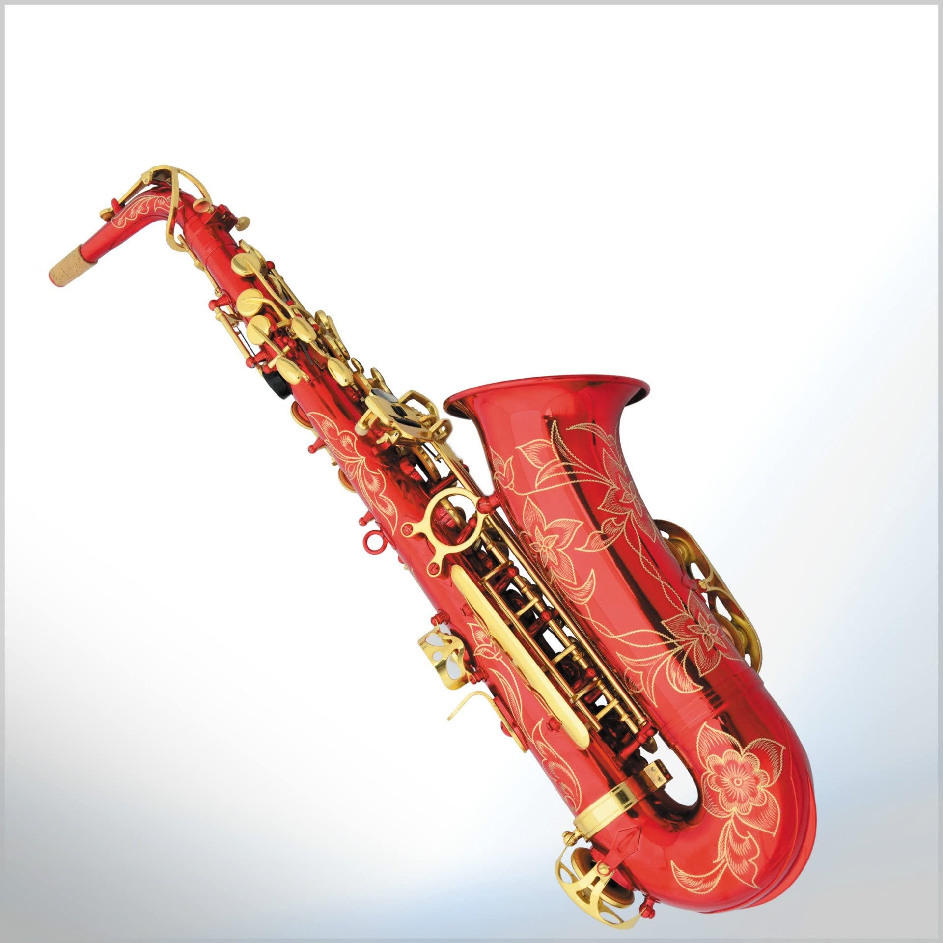 Red Alto Saxophone Gallant Professional Alto Saxophone Red Gopandy