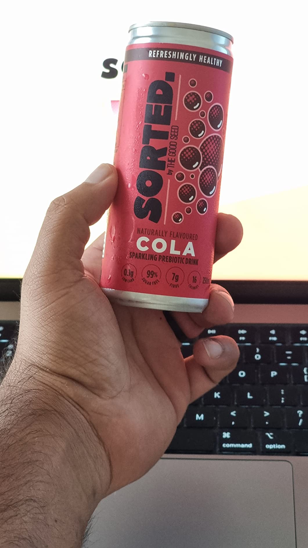 SORTED Prebiotic Gut Health Soda | High Fibre Drink | 99.9% Sugar-Free ...