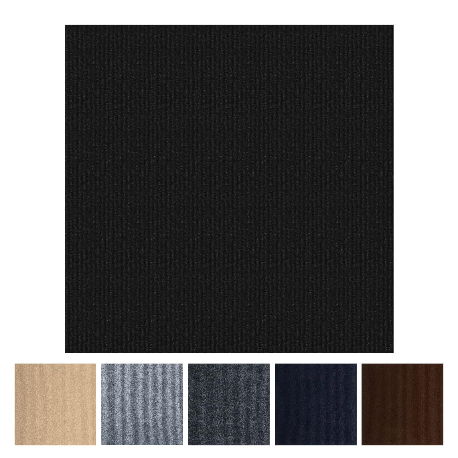 Carpet Tiles Peel and Stick, Self Adhesive Carpet Floor Tile 10 Tiles ...