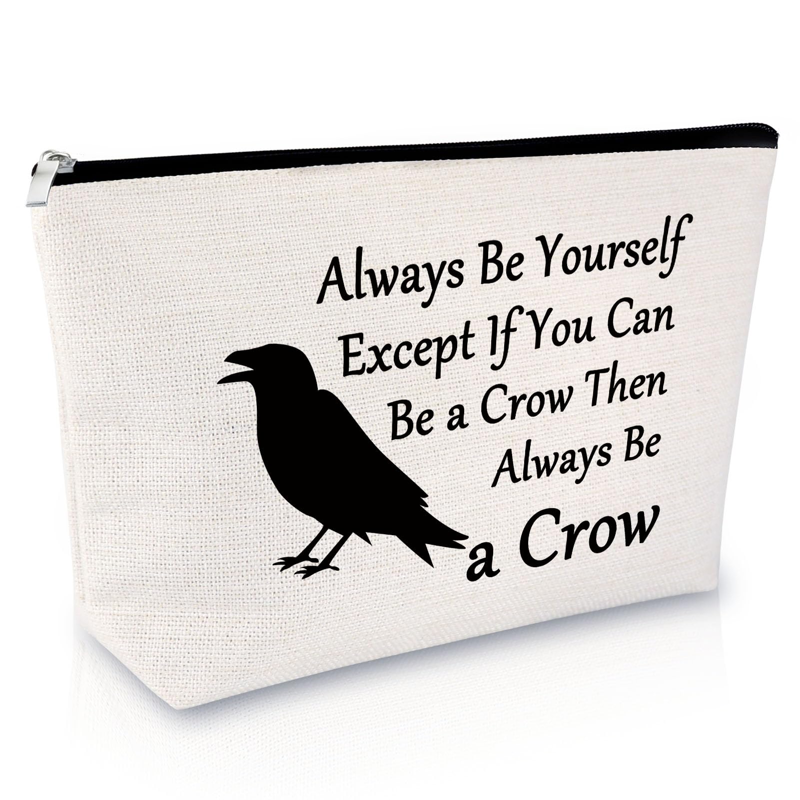 Amazon.com: Crow Gift Crow Lover Gift Crow Themed Makeup Bag for Women ...
