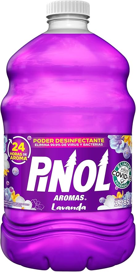 Pinol Pinol Aromas Lavanda 3.75, color, 3.75 L, pack of/paquete de ...